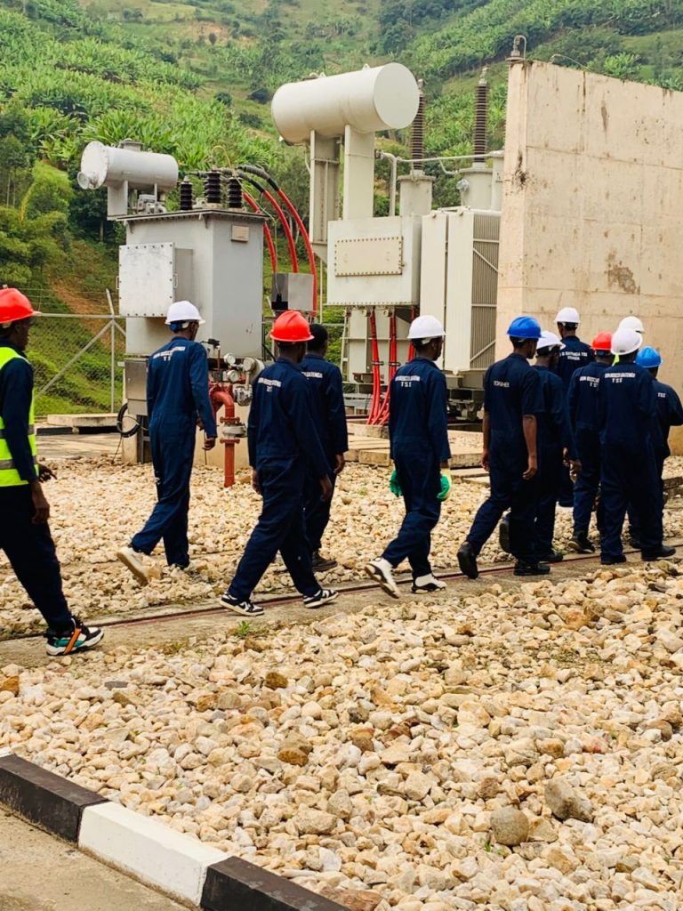 Don Bosco Gatenga TSS Electrical Students Visit Nyabarongo Hydropower Plant - AGL PDO
